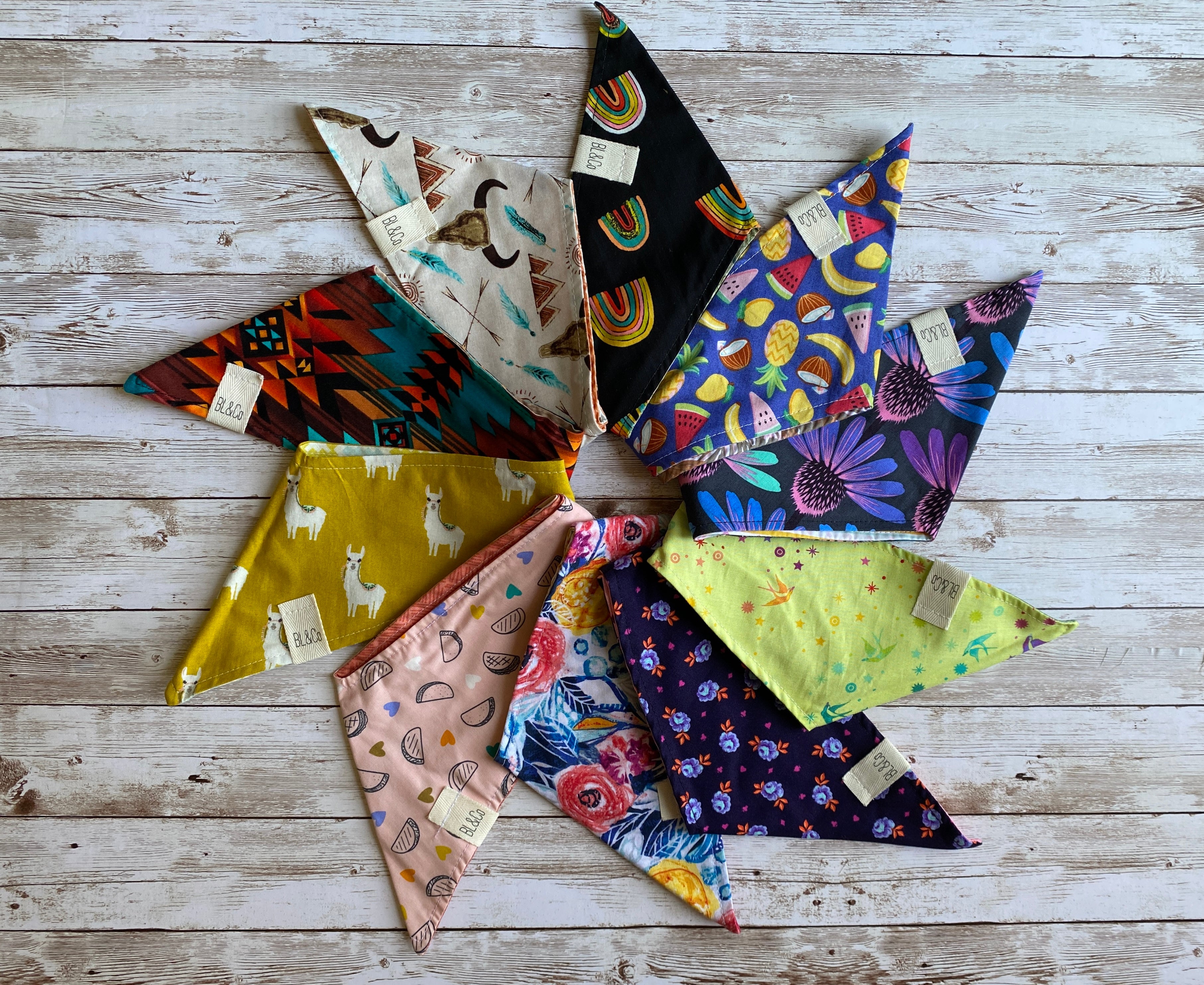 All Reversible Bandanas – Bearded Ladies & Co